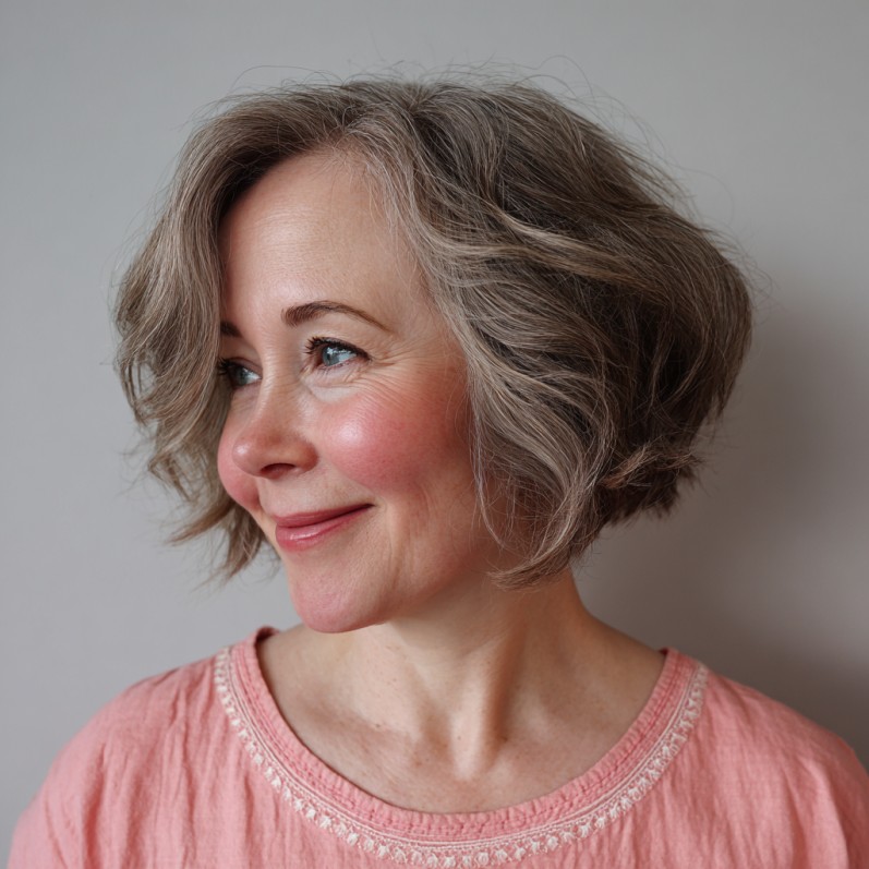 30 Gorgeous Airy Bob Haircuts for Women Over 50 With Nothing to Prove