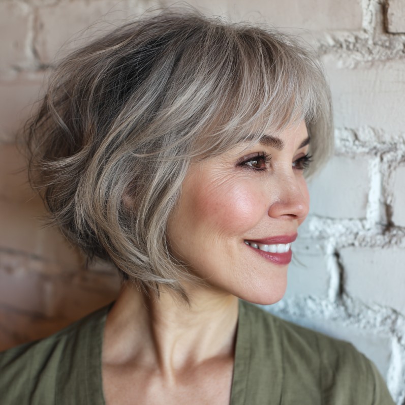 30 Gorgeous Airy Bob Haircuts for Women Over 50 With Nothing to Prove