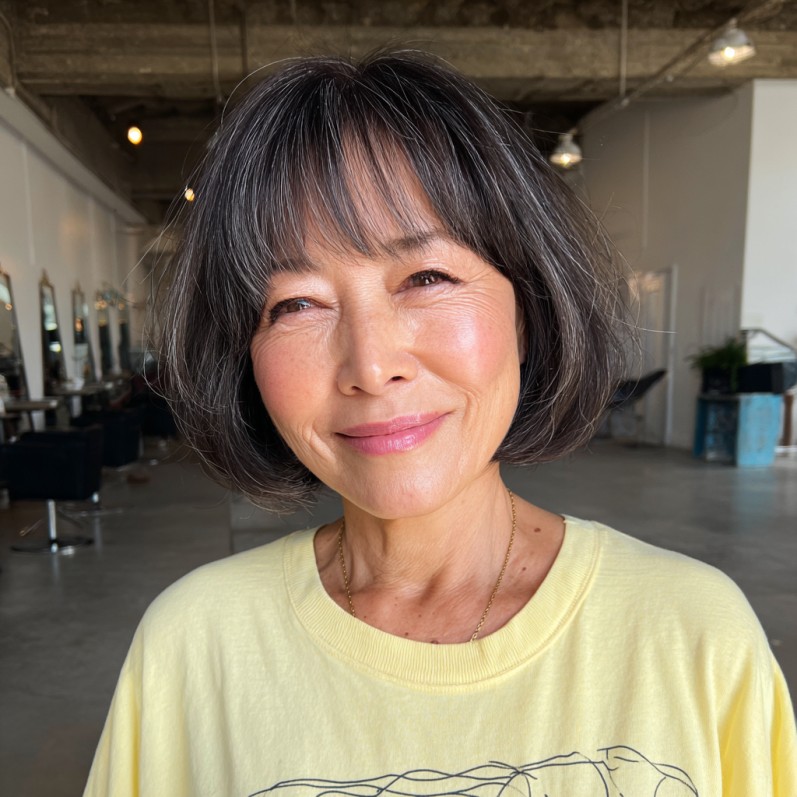 30 Gorgeous Airy Bob Haircuts for Women Over 50 With Nothing to Prove