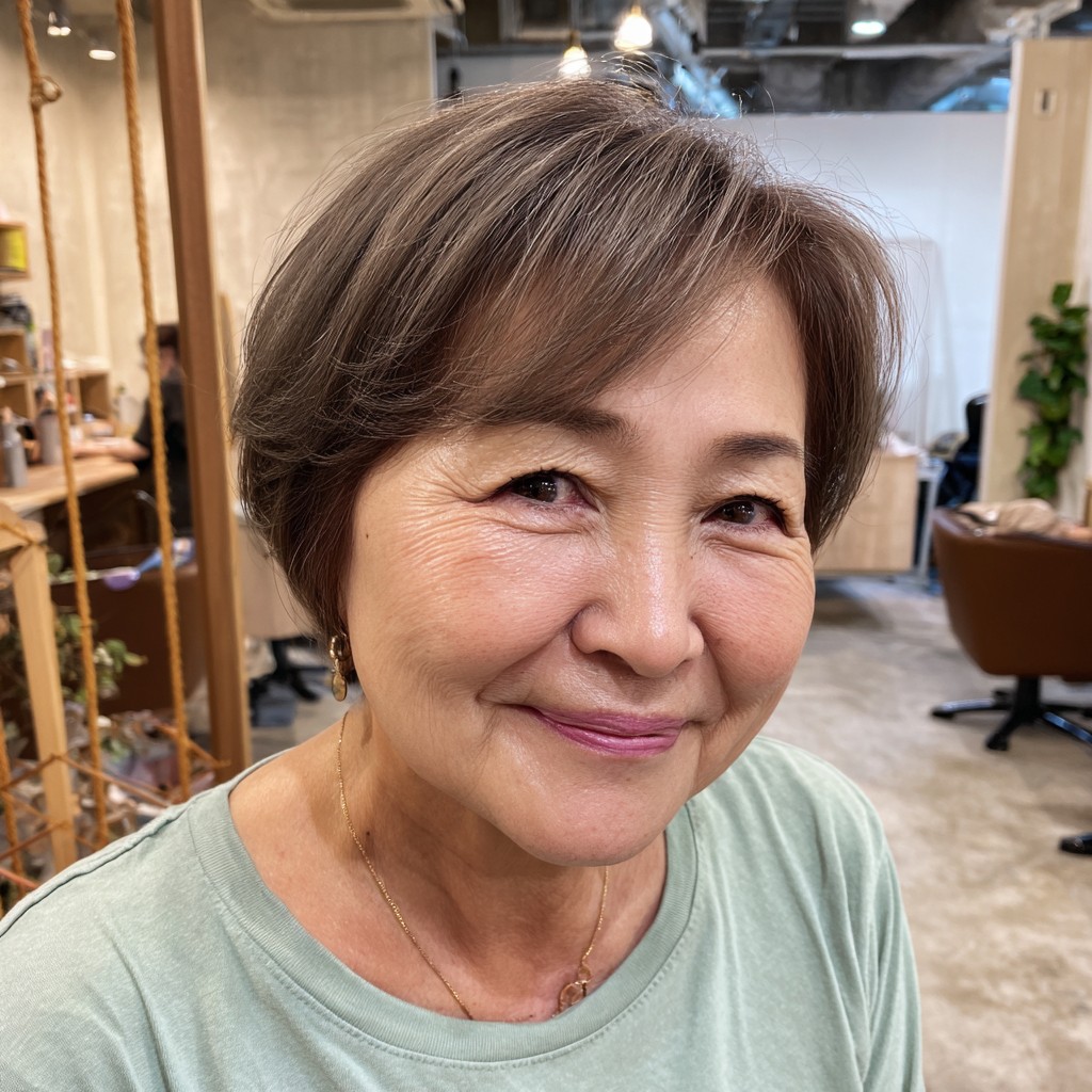 27 Lovely Bobbed Pixie Cuts for Women Over 60 With a Rounder Face Shape ...