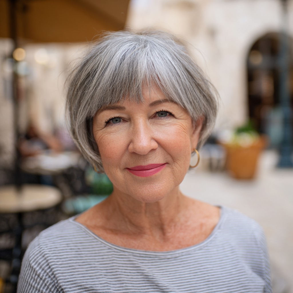 27 Lovely Bobbed Pixie Cuts for Women Over 60 With a Rounder Face Shape ...