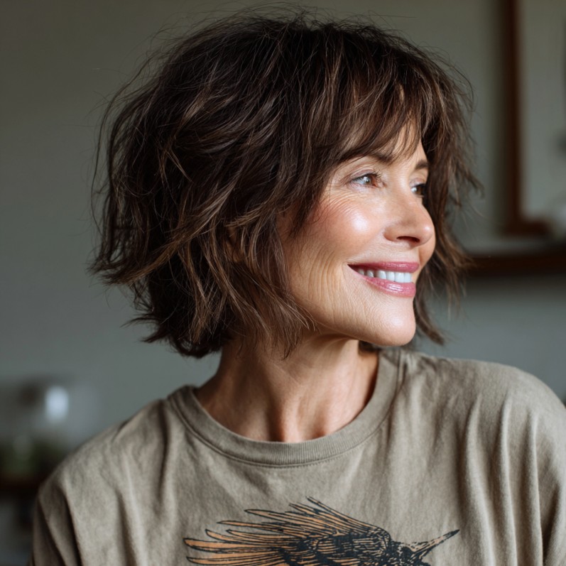 30 Gorgeous Airy Bob Haircuts for Women Over 50 With Nothing to Prove