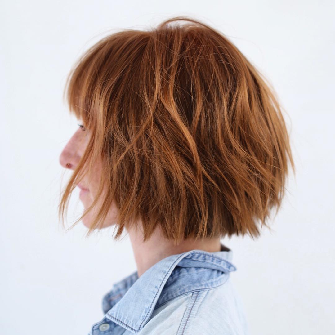 23 Trendy Choppy Bob Haircuts That Say Your Fashionable
