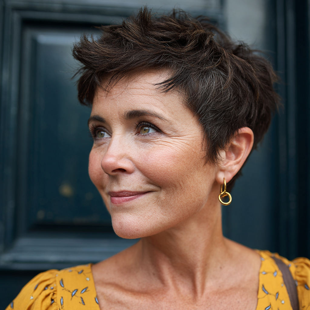 29 Must-See Short and Spiky Haircuts 50+ Women Say Changed Their Lives