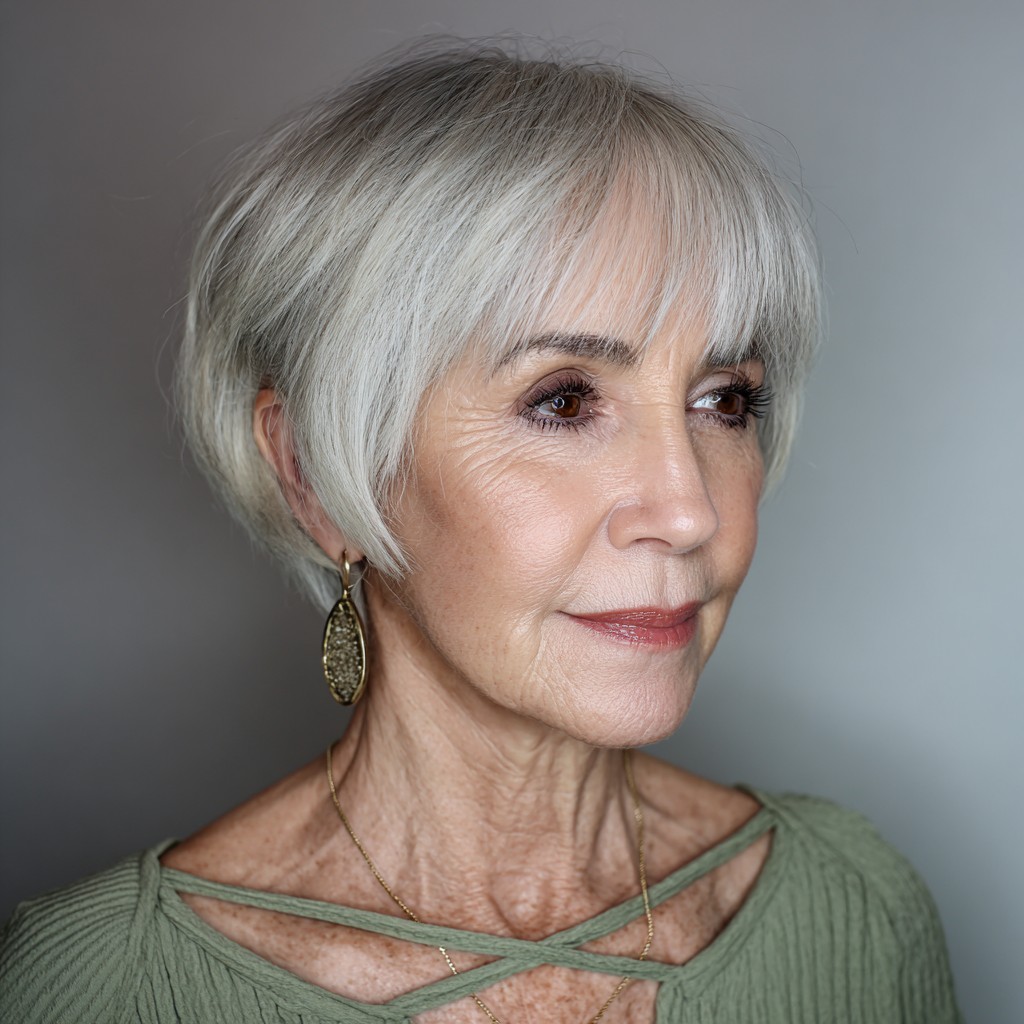 25 Lovely Pixie Bob Haircuts That Flatters Any 70-Something Woman