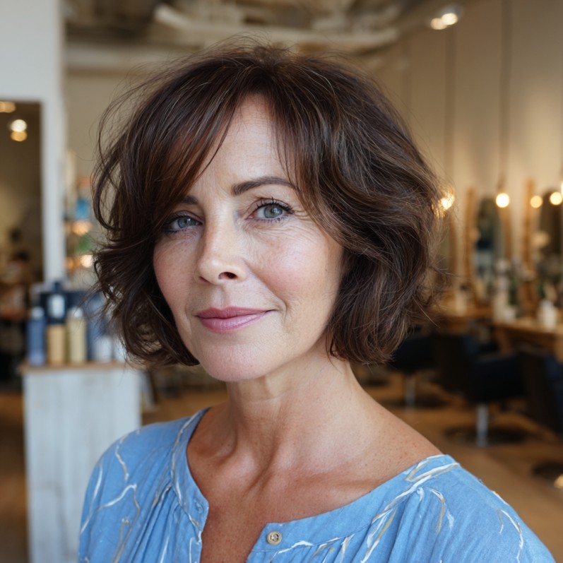 30 Gorgeous Airy Bob Haircuts for Women Over 50 With Nothing to Prove