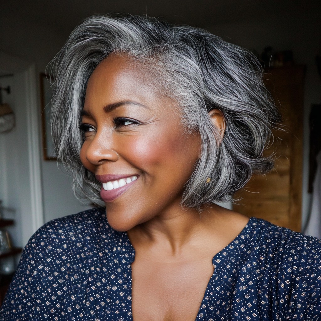 28 Prettiest Inverted Bob Haircuts for Busy Women Over 60