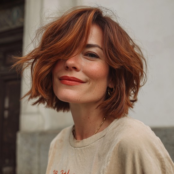 24 Amazing Choppy Bob Haircuts to Always Look Stylish