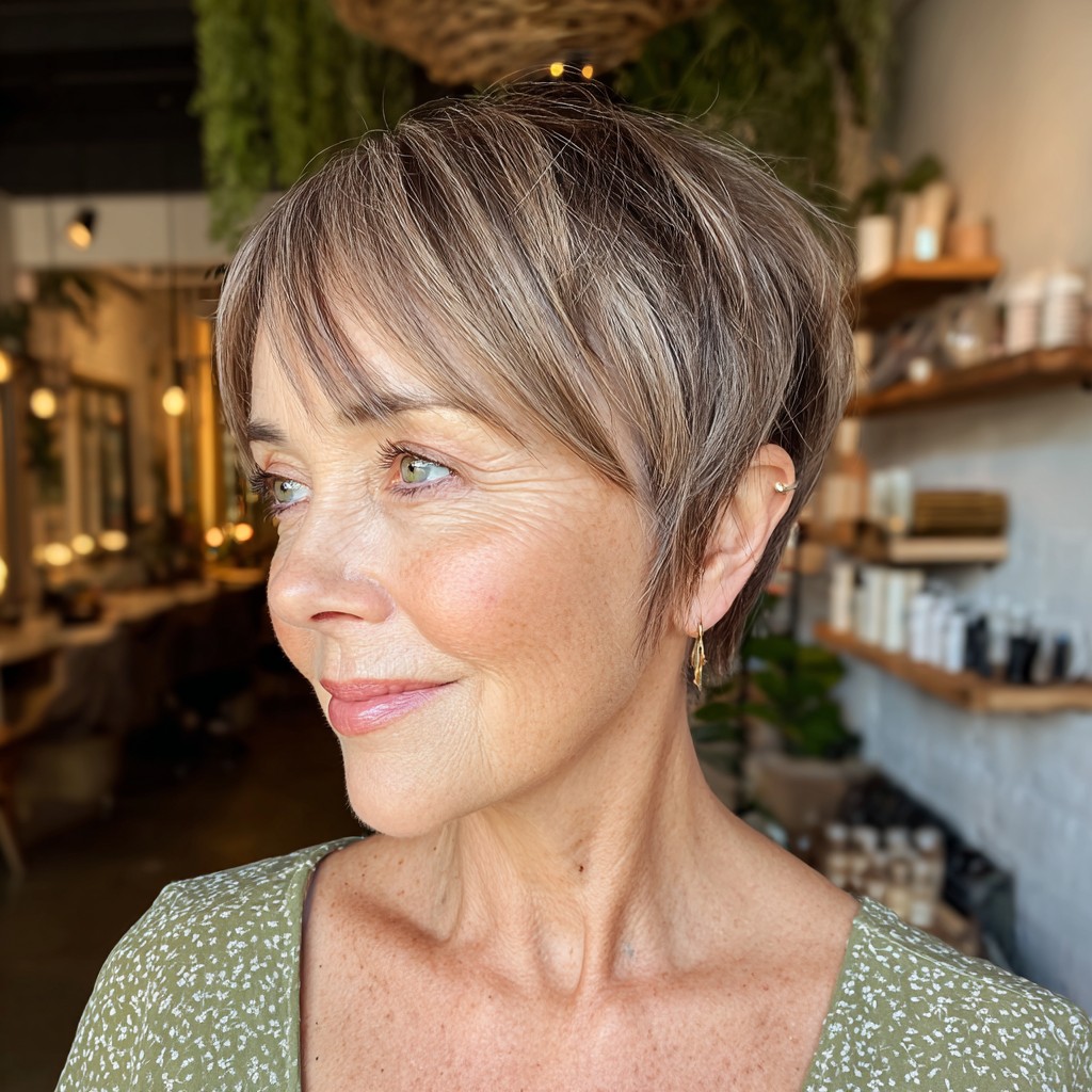 25 Trending Pixie Cuts with Long Bangs That Make Over-60 Hair Look ...