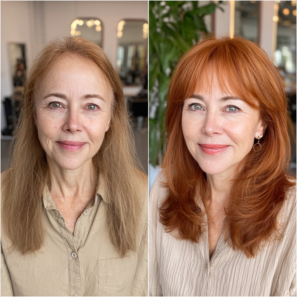 23 Perfect Red Hair Colors That Give Over-50 Women a Fresh, Modern Look ...