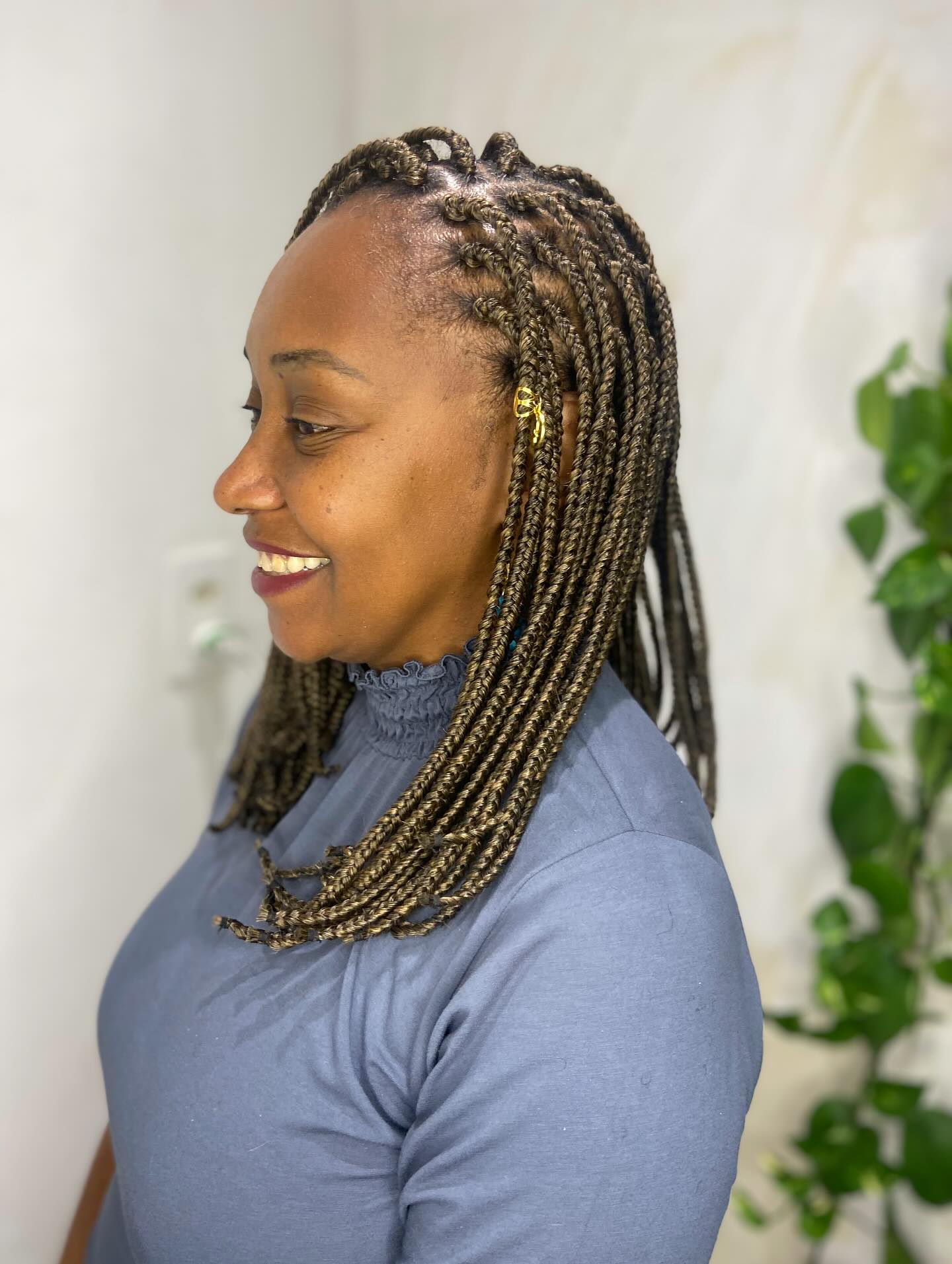 23 Creative Small Box Braids That Black Women Are Loving This Season ...