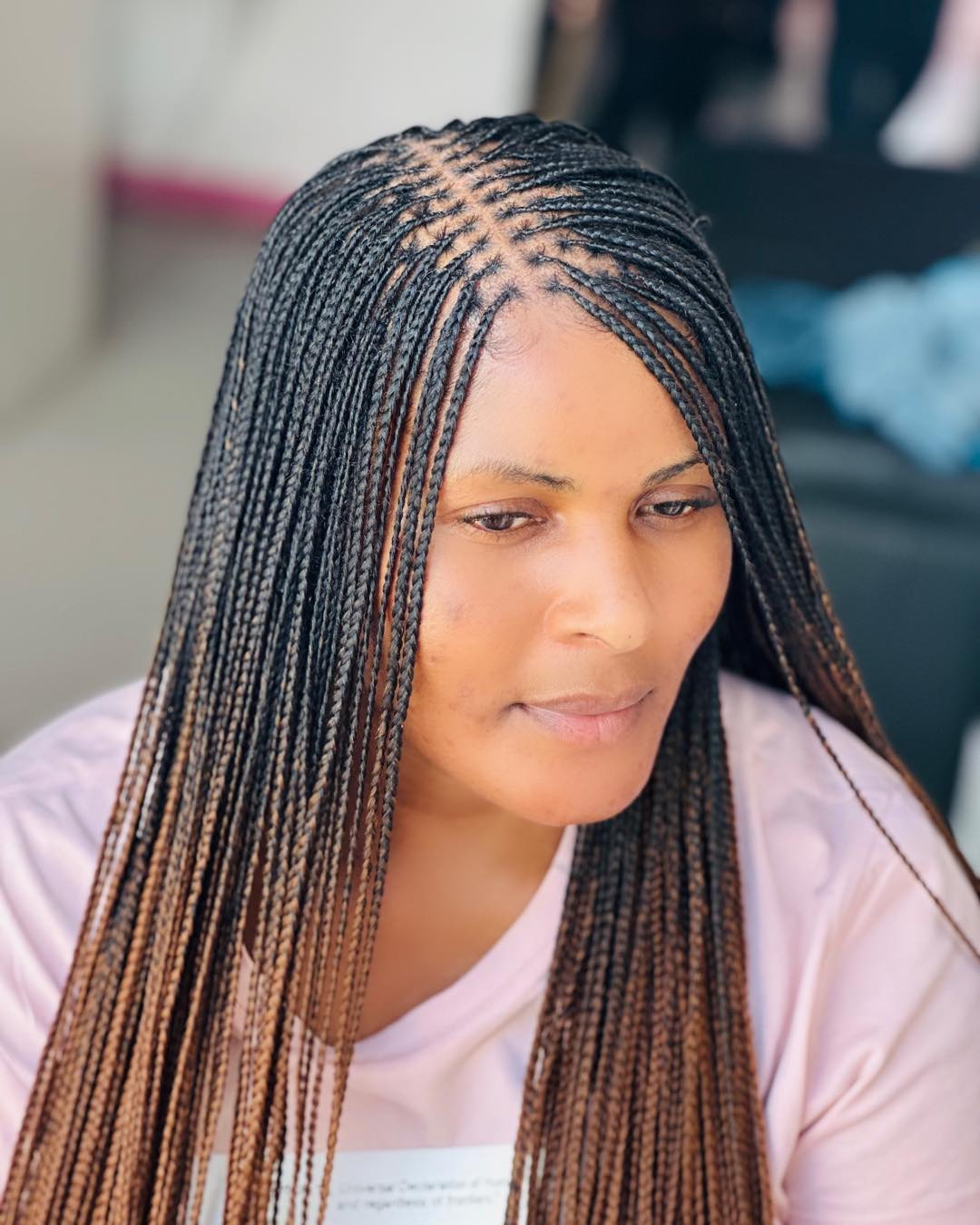 23 Creative Small Box Braids That Black Women Are Loving This Season