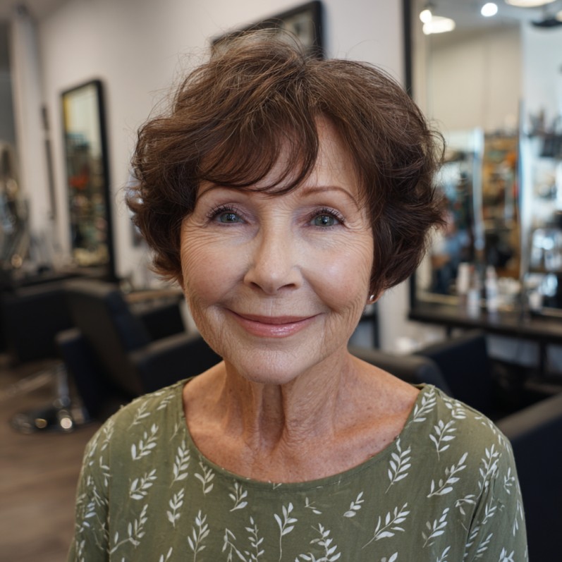 28 Lovely Wavy Pixie Cuts for Women Over 60 That Don’t Try Too Hard