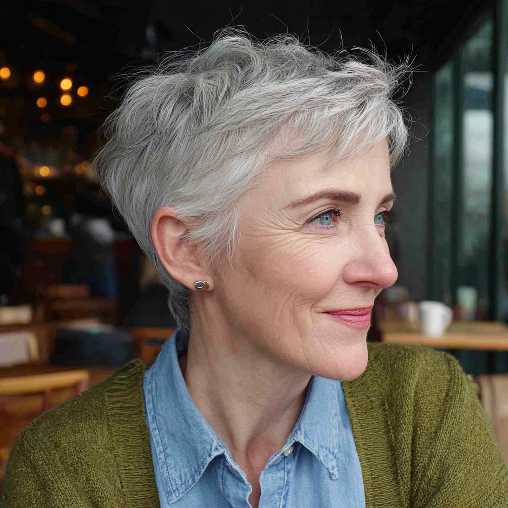 25 Flattering Angled Pixie Cuts That Make 70-Year-Olds Look 60 ...