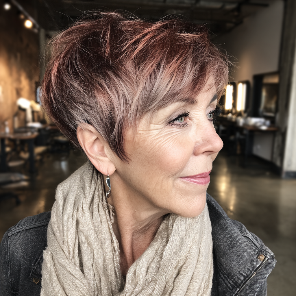 25 Flattering Angled Pixie Cuts That Make 70-Year-Olds Look 60 ...
