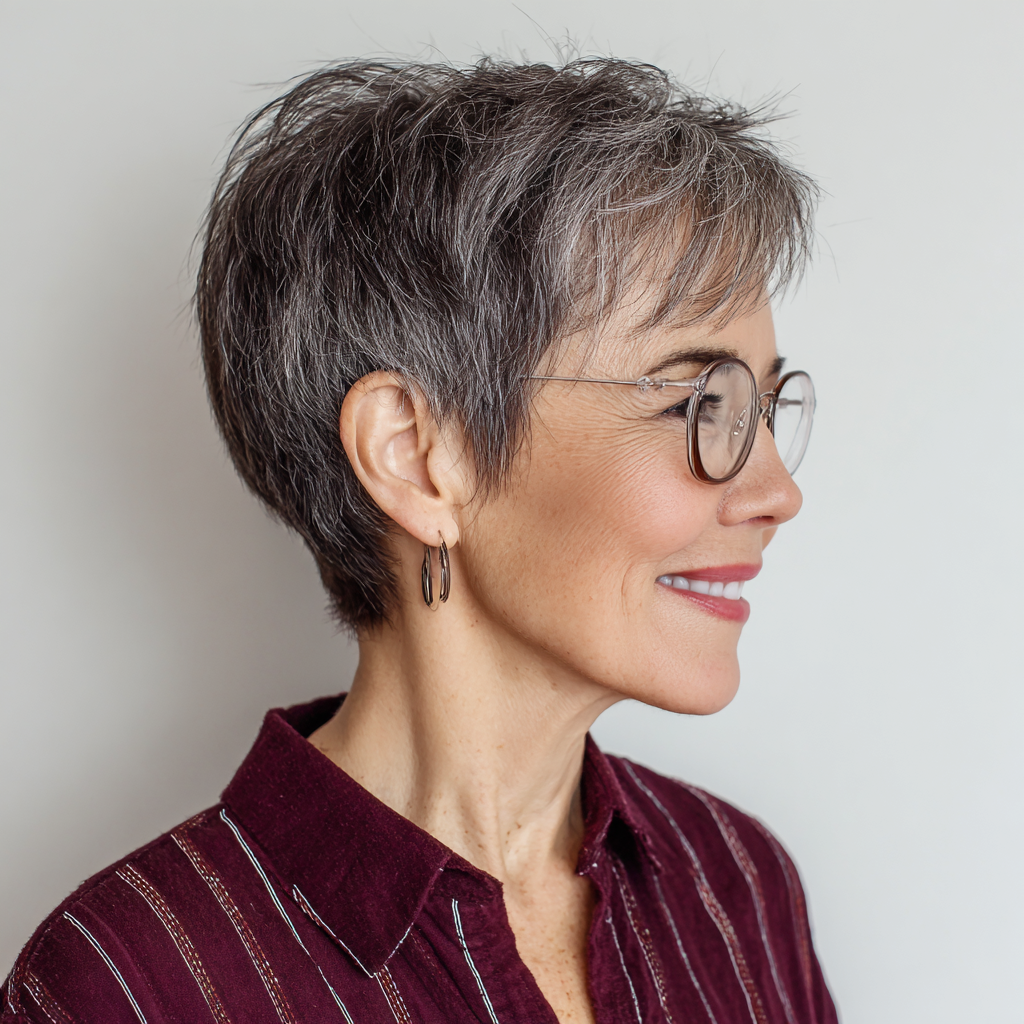25 Flattering Angled Pixie Cuts That Make 70-Year-Olds Look 60 ...