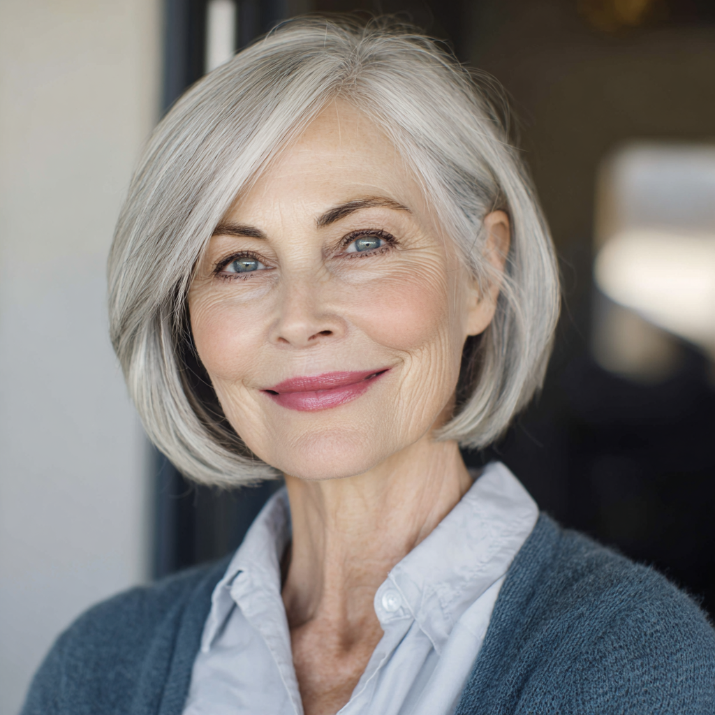 23 Voluminous Executive Bob Haircuts for Women Over 70 With Style ...