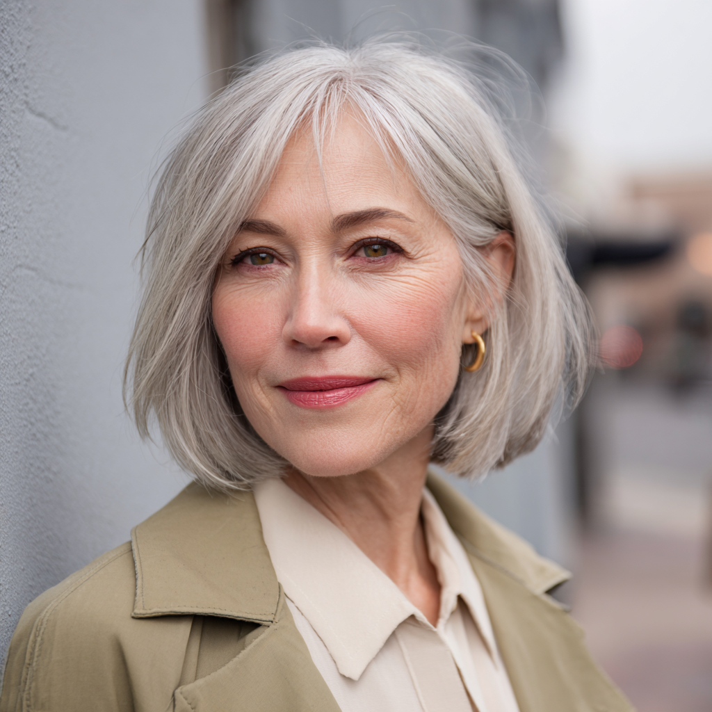 23 Voluminous Executive Bob Haircuts for Women Over 70 With Style ...