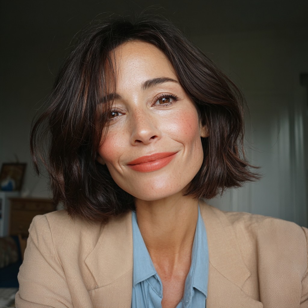 25 Prettiest Italian Bob Haircuts for Course Hair - Kappers Magazine