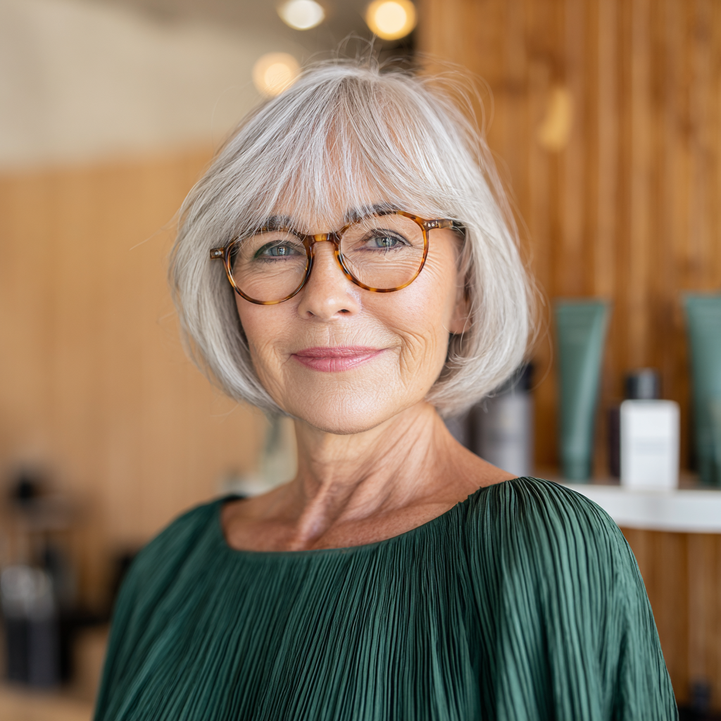 25 Lovely Silver Bob Haircuts That Work With (Not Against) Over-70 Hair