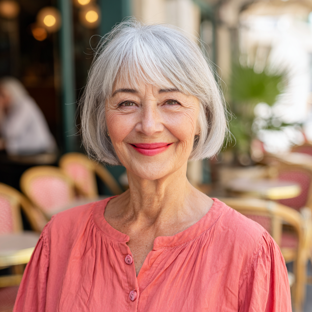 25 Lovely Silver Bob Haircuts That Work With (Not Against) Over-70 Hair