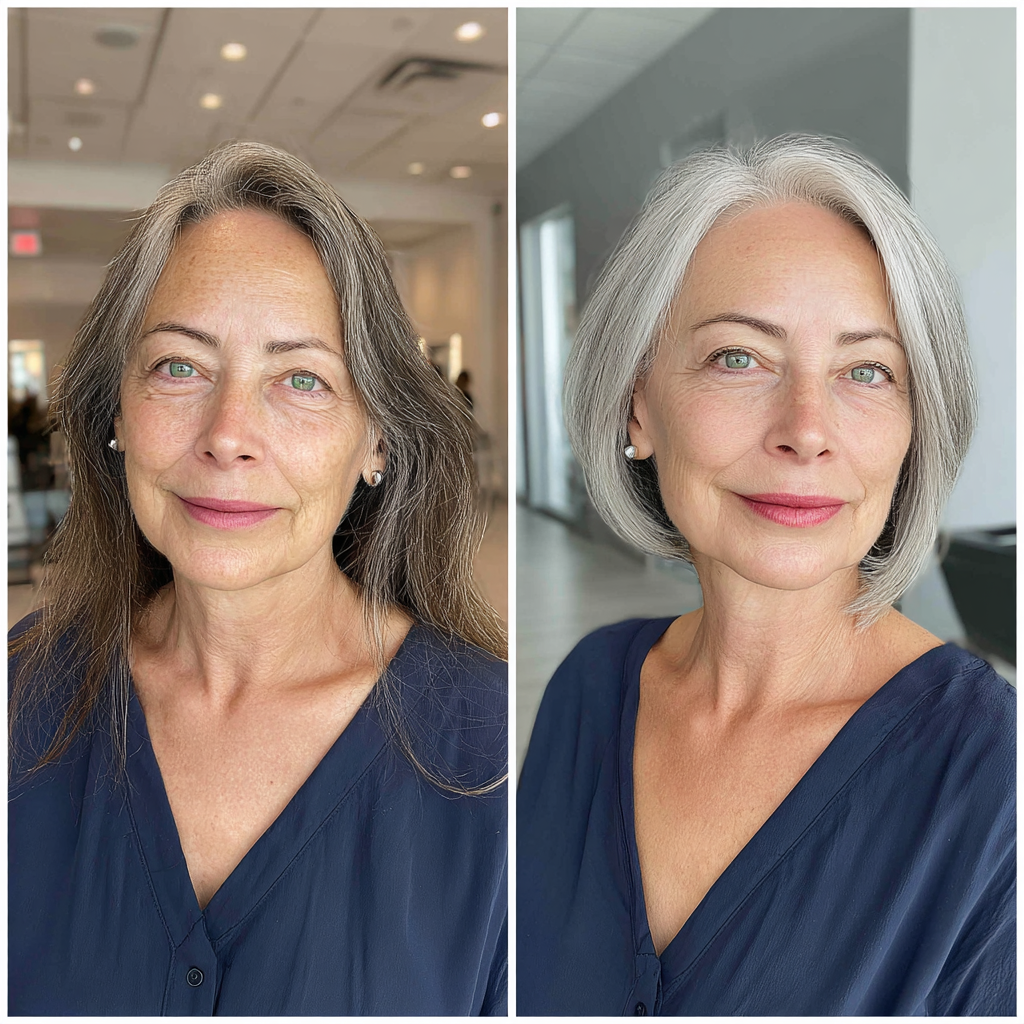 25 Lovely Silver Bob Haircuts That Work With (Not Against) Over-70 Hair