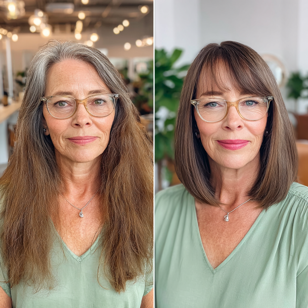 25 Adorable and Trendy Tassel Cuts That Flatter Women Over 50 With Glasses