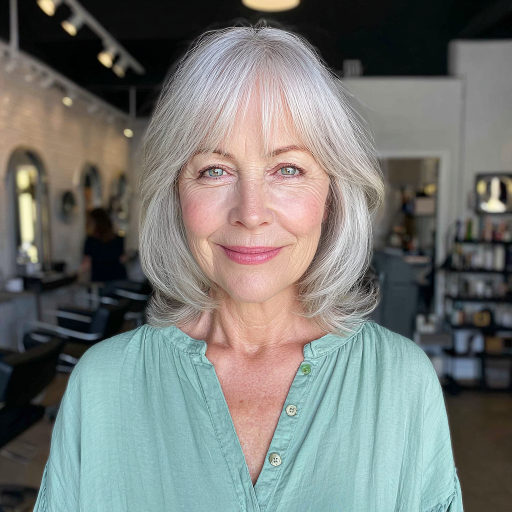 25 Lovely Silver Bob Haircuts That Work With (Not Against) Over-70 Hair