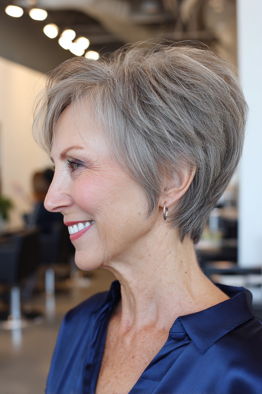 25 Amazing Short Stacked Haircuts That Prove Style Gets Better After 60