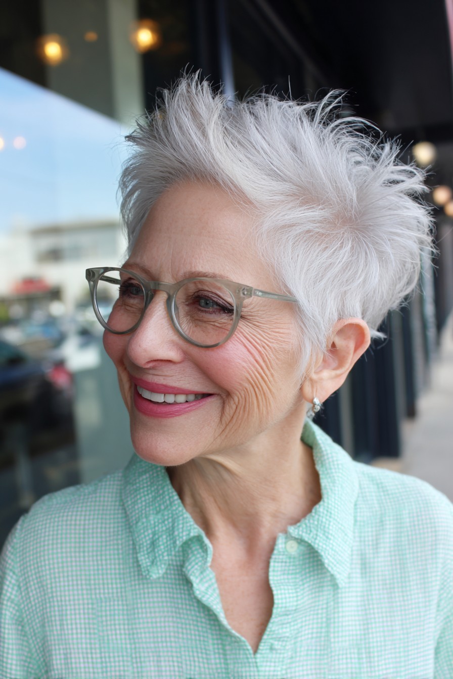 25 Envy-Inducing Spiky Short Cuts That Flatter Women Over 70 With ...