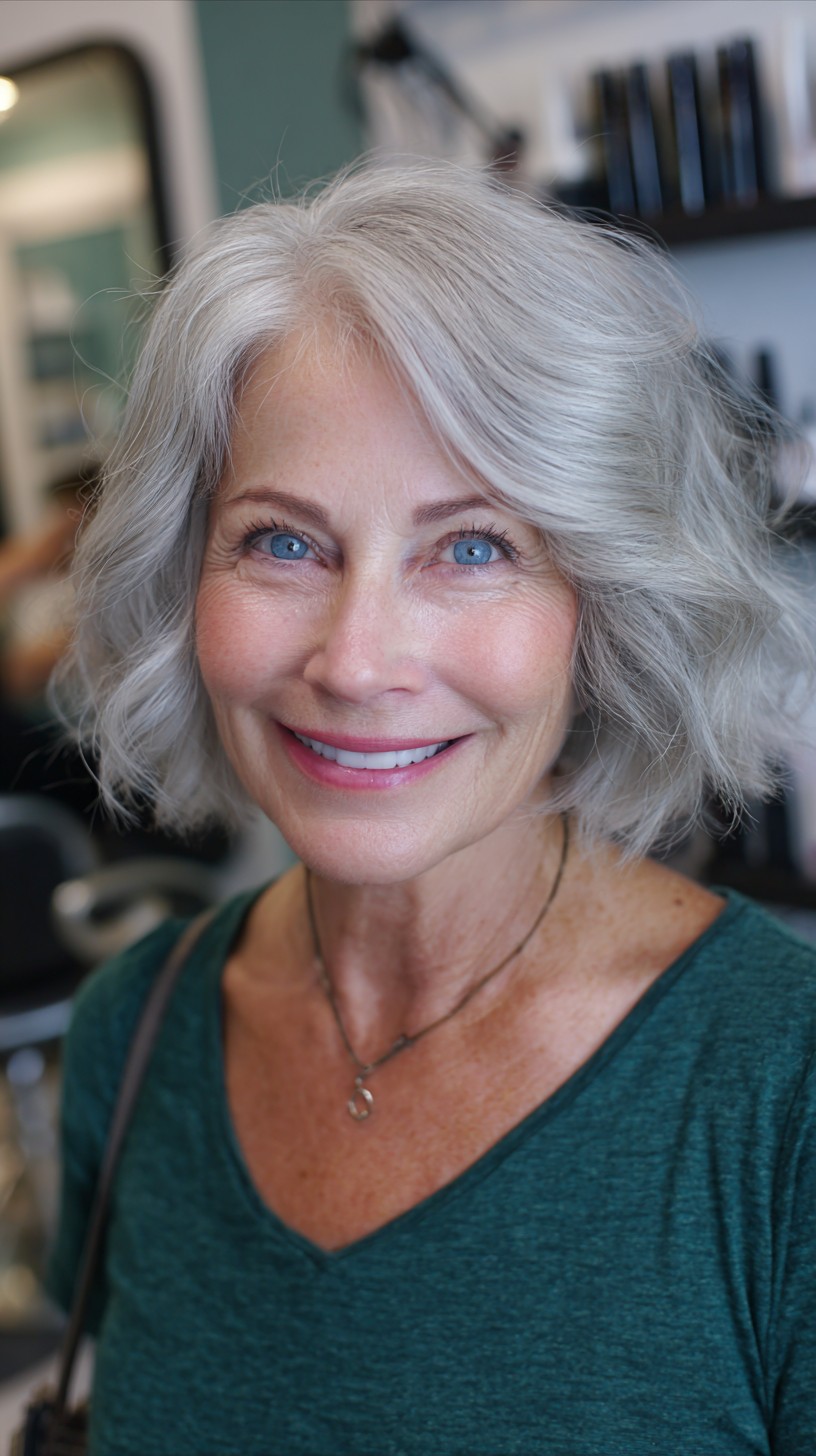 51 Voluminous Ripple Bob Haircuts Women In Their 60s Are Getting Right Now