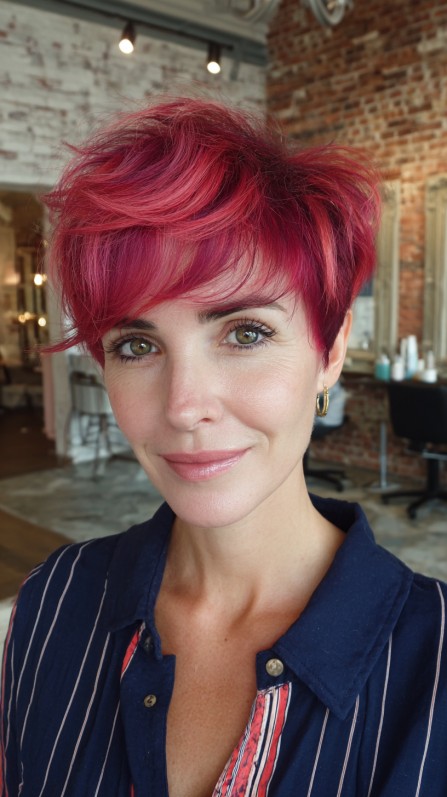 25 Fresh Red Pixie Cuts (If You Struggle With Your Hair) - Kappers Magazine