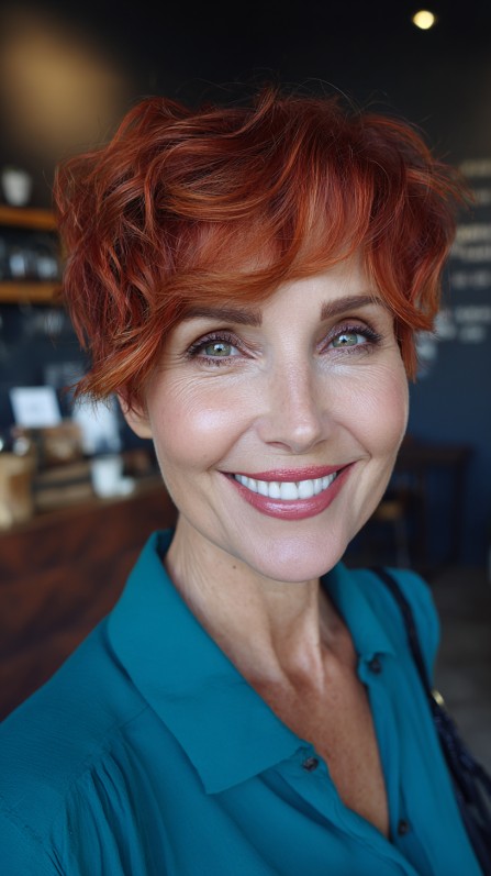 25 Fresh Red Pixie Cuts (If You Struggle With Your Hair) - Kappers Magazine
