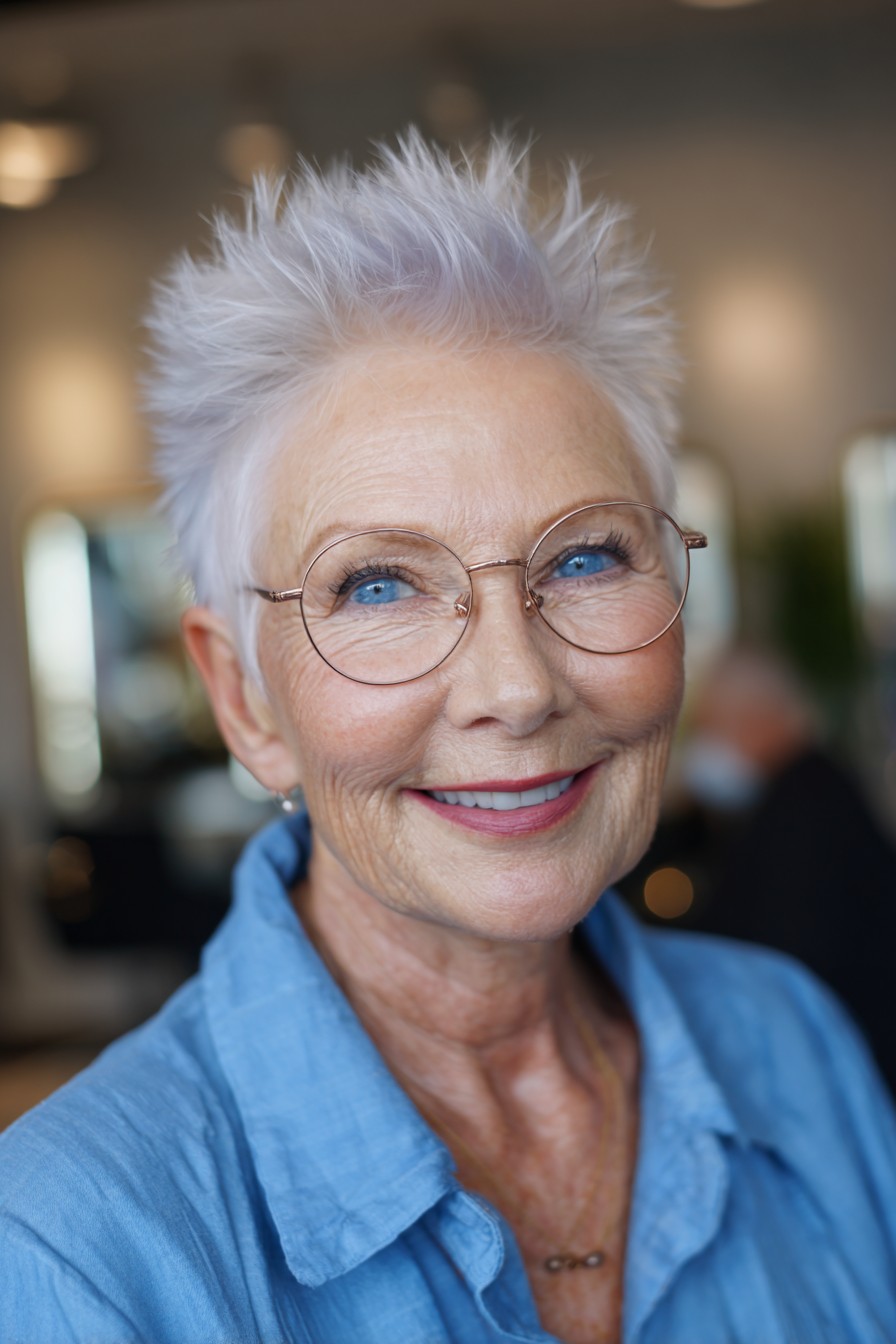 25 Envy-Inducing Spiky Short Cuts That Flatter Women Over 70 With ...
