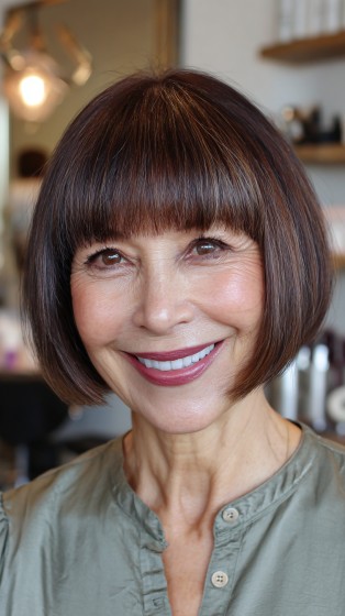 25 Lovely Mod Bob Haircuts, According to Women In Their 50s