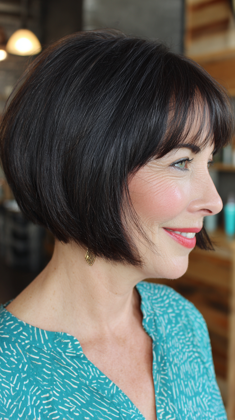 25 Most Flattering A-Line Bob Haircuts for Women Over 50
