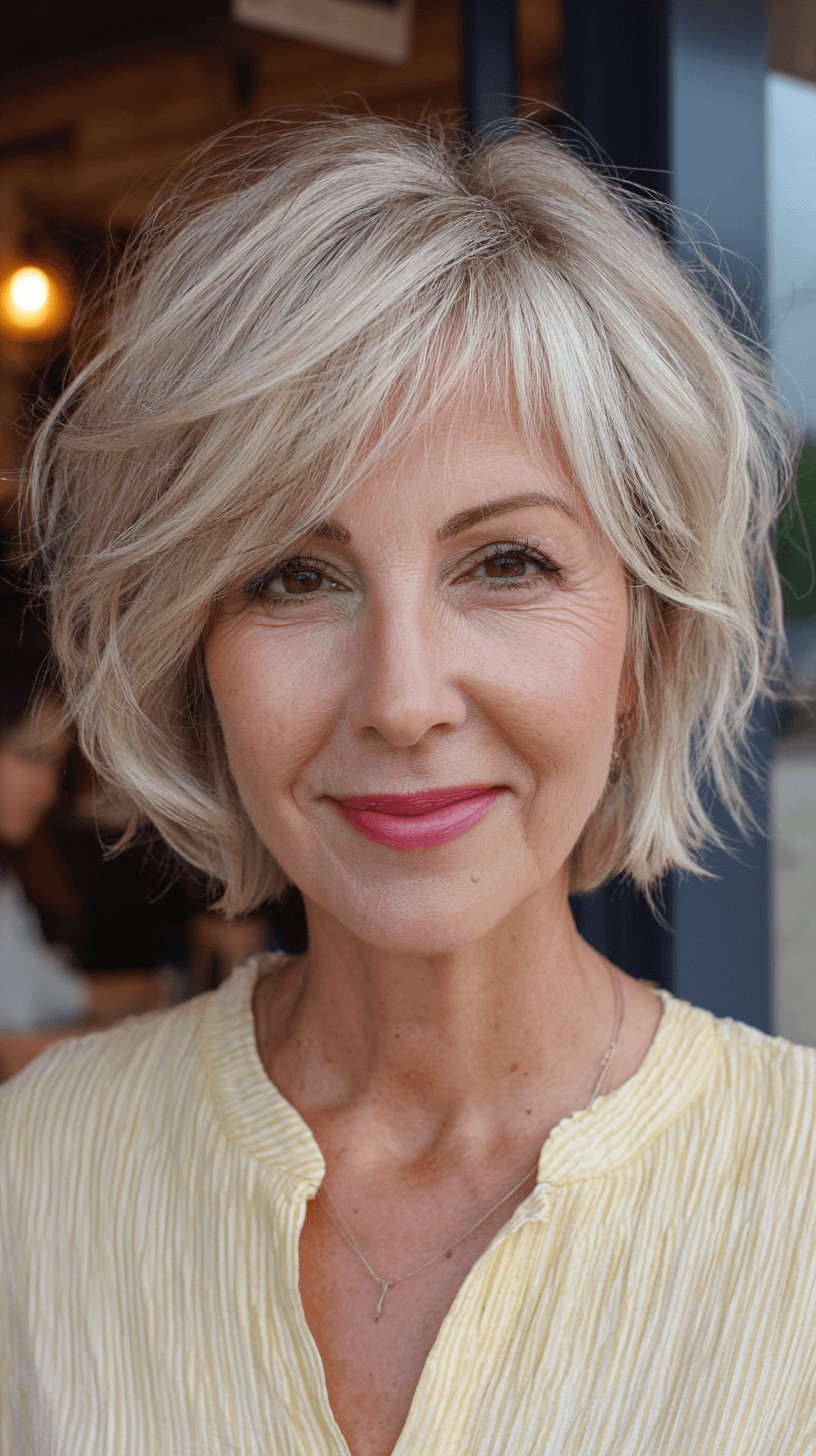 25 Elegant Blonde Hair Colors for Women Over 60 With Aging Hair