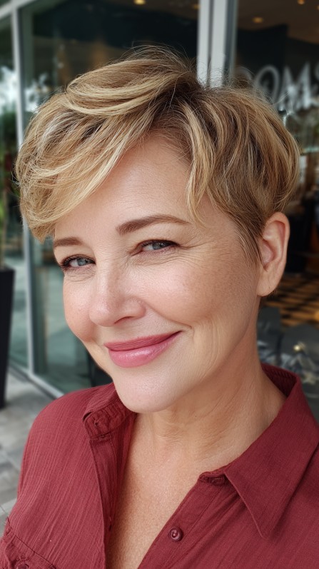 50 Chic Blonde Pixie Cuts These 50-Year-Old Ladies Don't Regret Getting