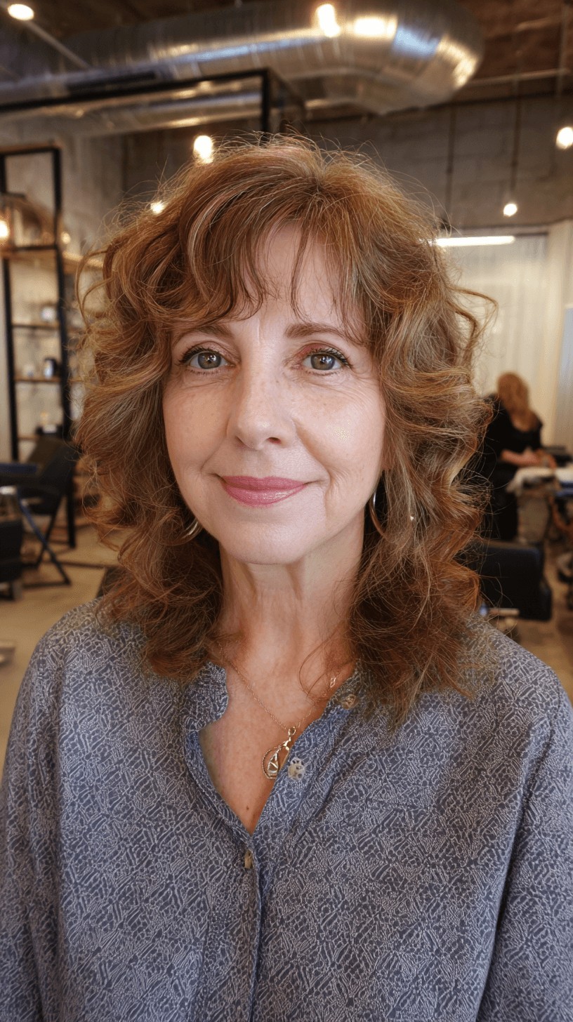 25 Sleek Retro-Inspired Hairdos for 55+ Women