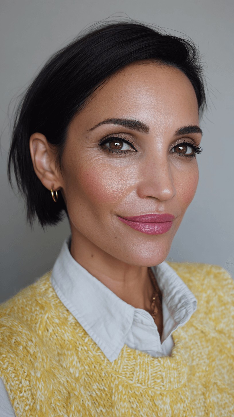 25 Gorgeous Ear-Length Haircuts Every Women Over 40 Needs to See ...