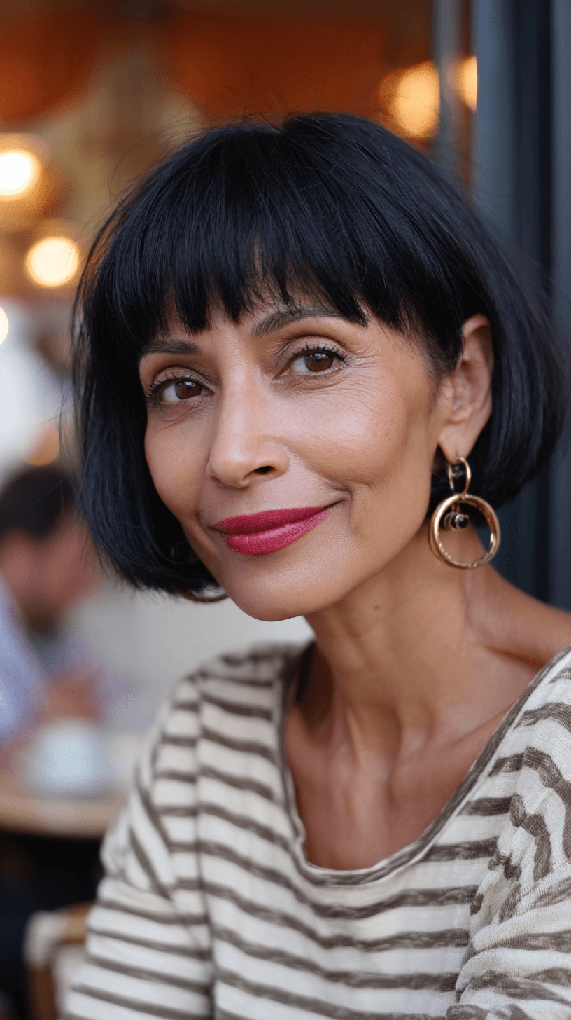 25 Gorgeous Ear-Length Haircuts Every Women Over 40 Needs to See - Kappers Magazine