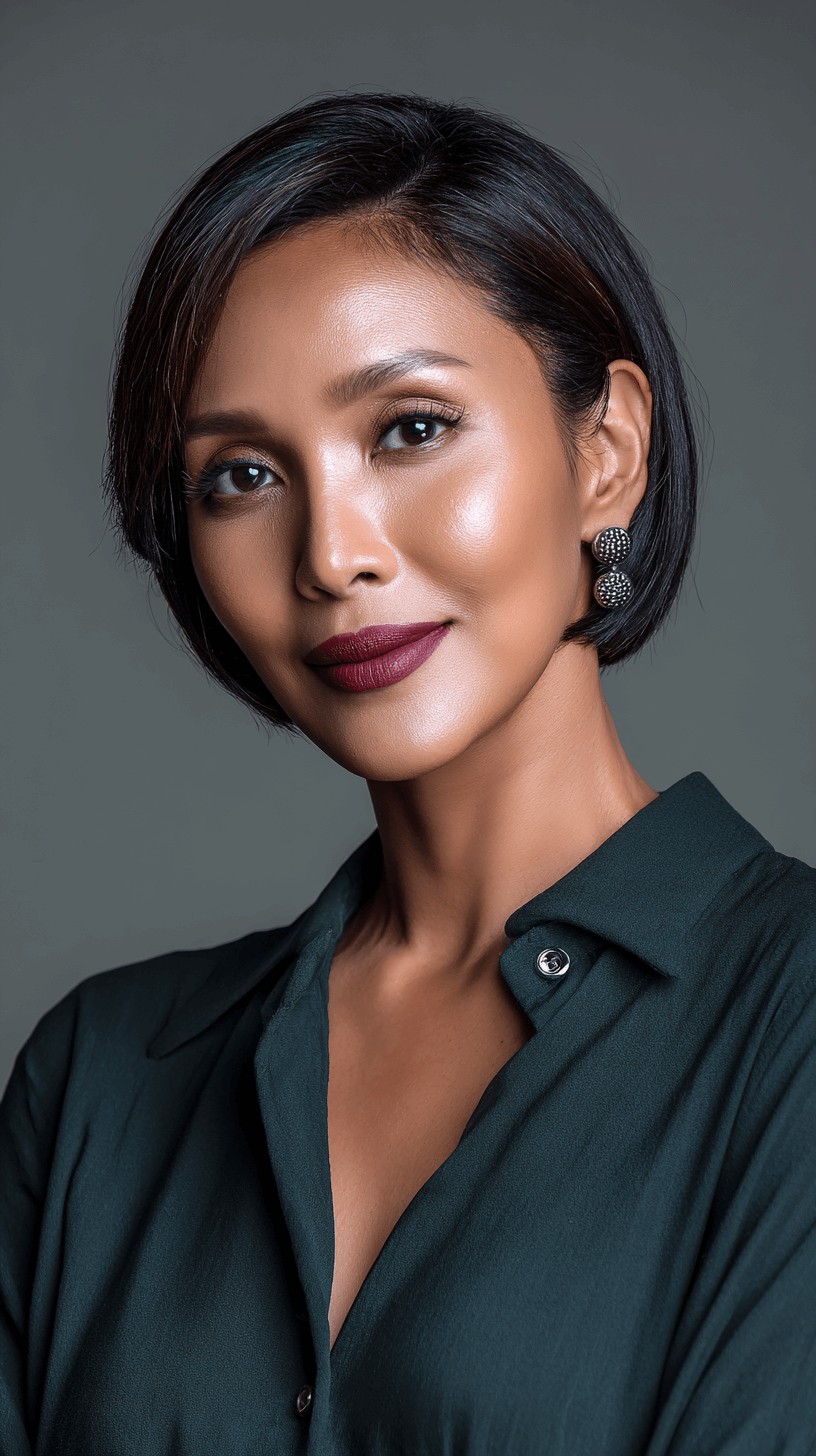25 Gorgeous Ear-Length Haircuts Every Women Over 40 Needs to See ...