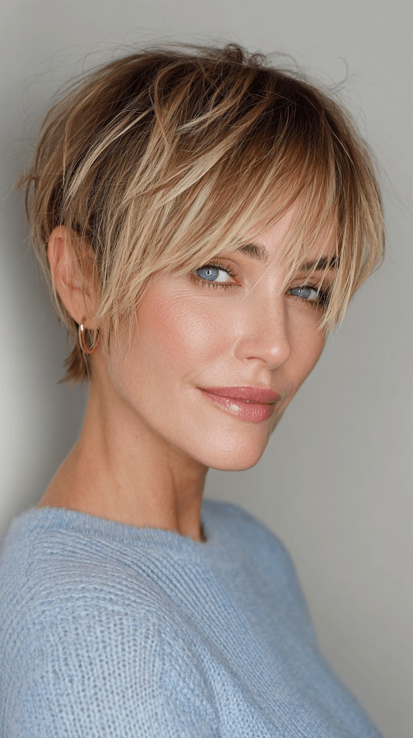 25 Gorgeous Ear-Length Haircuts Every Women Over 40 Needs to See ...