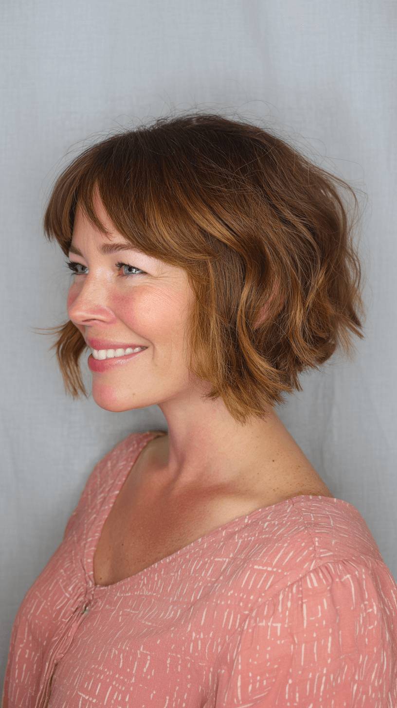 25 Must-Try Short Stacked Haircuts That Flatters Any 40-Something Woman