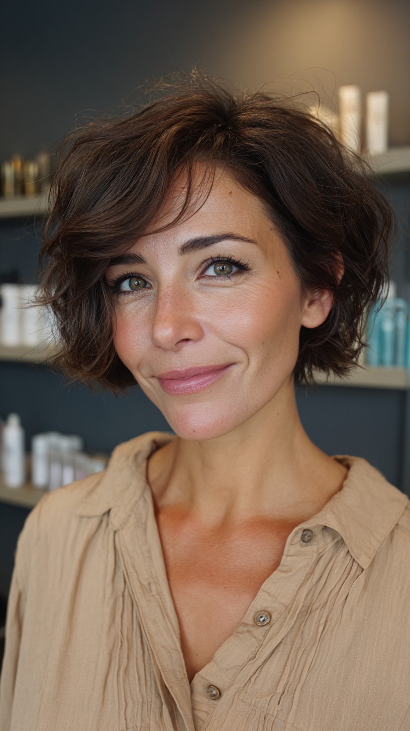 25 Stylish Short Hair Cuts for Women for Women Over 40 - Kappers Magazine