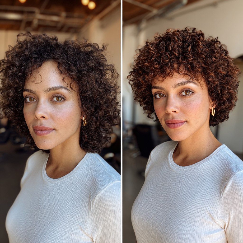 15 Trendy Curly Hairstyles for Short Hair that Women Are Loving Right ...