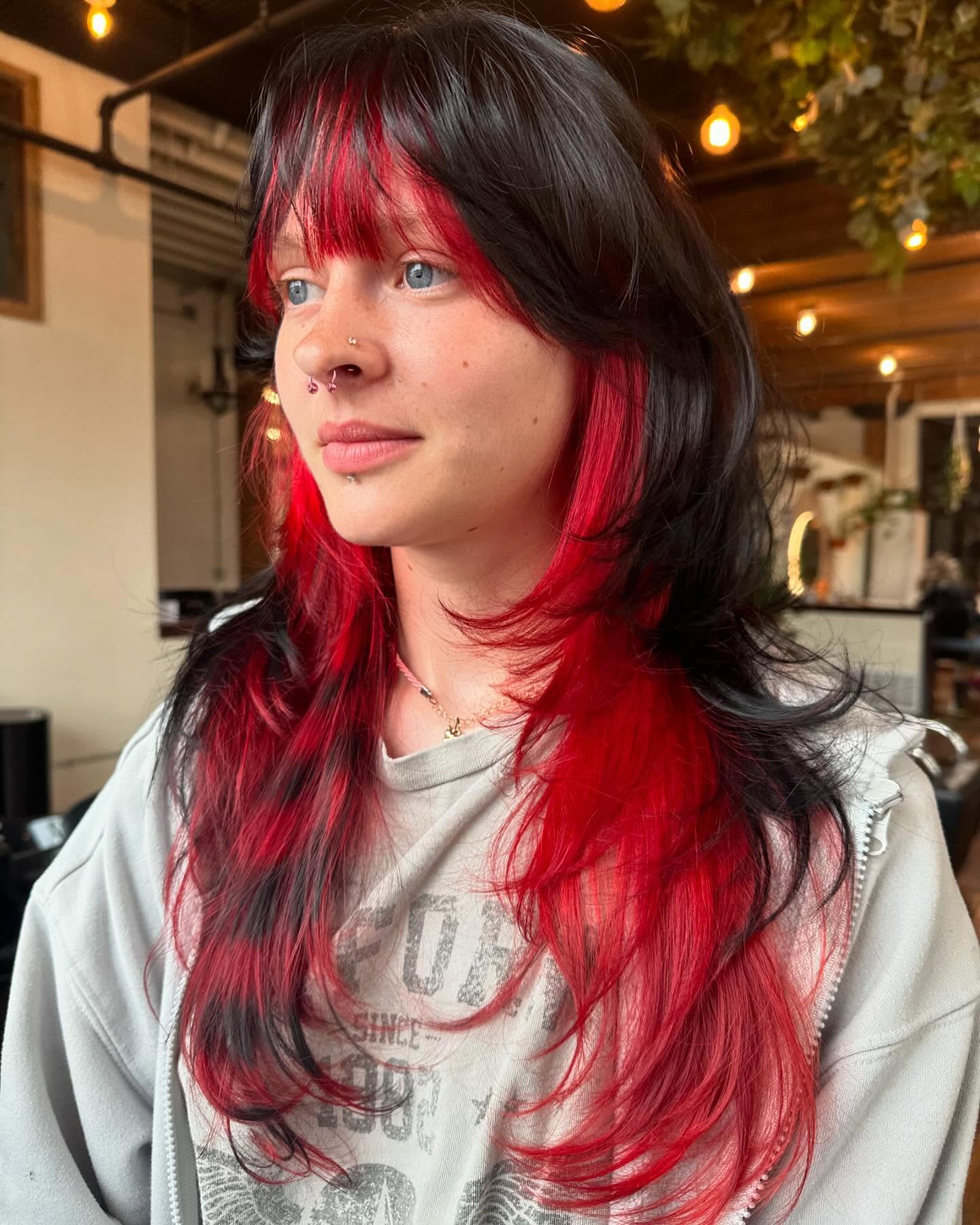 15 Long Hair Wolf Cut Looks with Wild Textured Layers