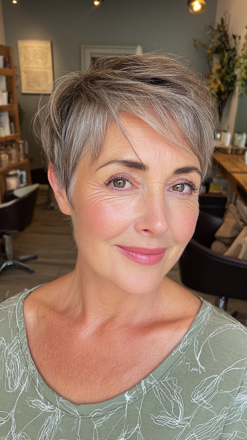 15 Modern Short Layered Haircuts For Women Over 50 in 2026 - Kappers ...