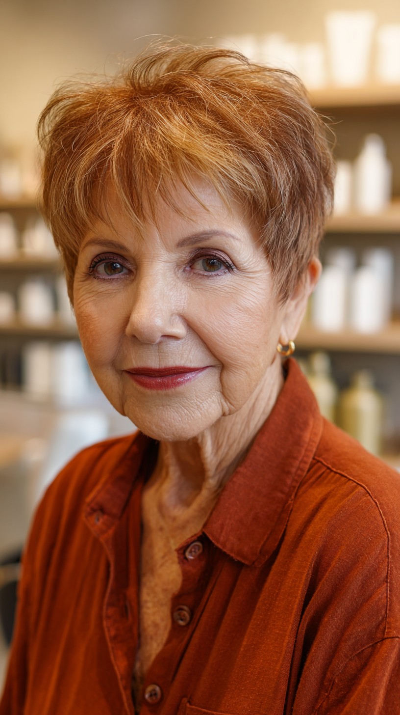 15 Trendy Caramel Hair Colors That Are Perfect for 70-Year-Old Ladies