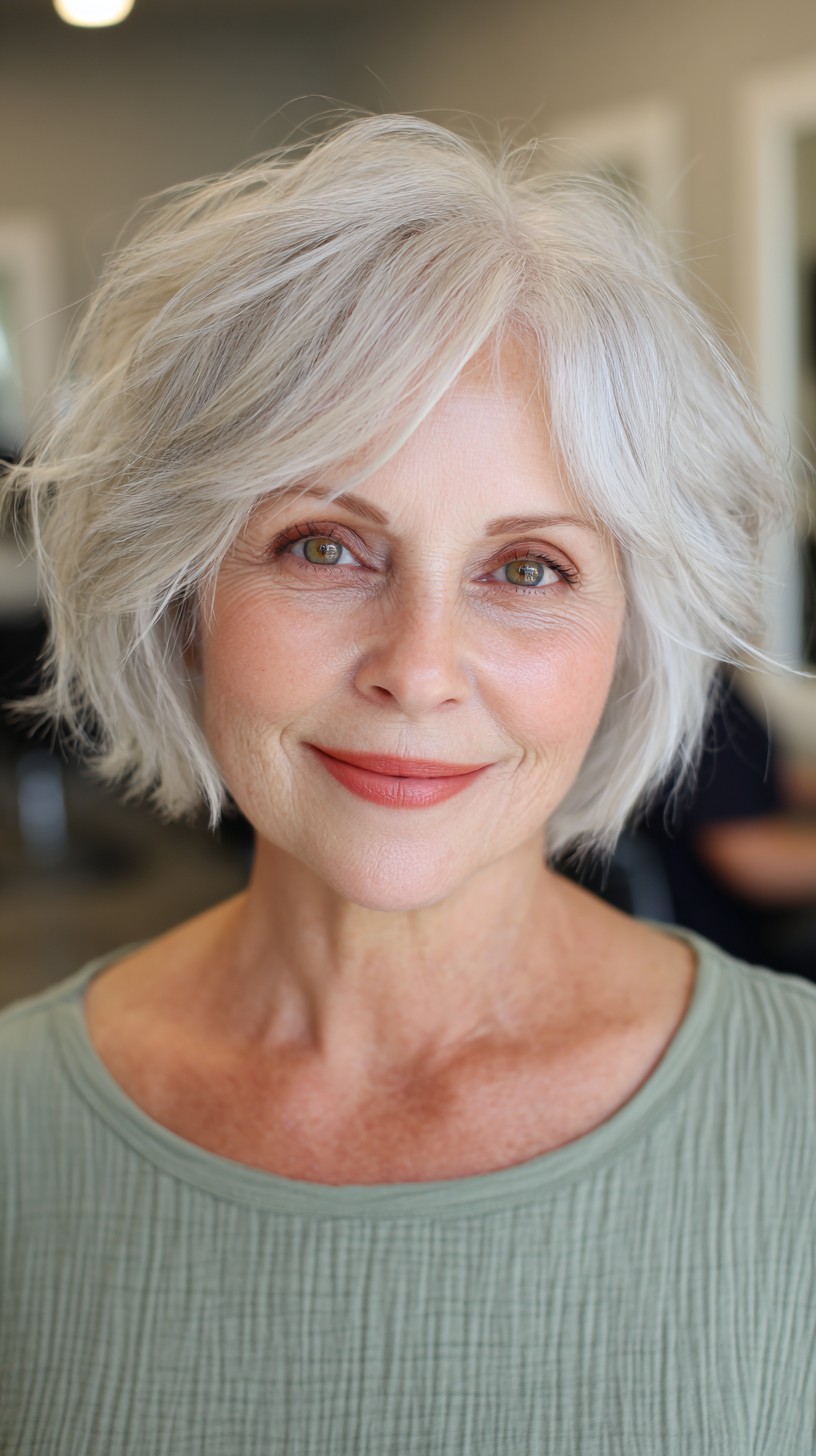 50 Gorgeous Choppy Bob Hairstyles 60-Year-Old Women Are Getting